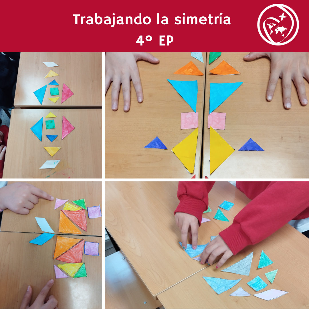 Trabajando la simetría 4ºEP – Colegio Sagrado Corazón Pamplona